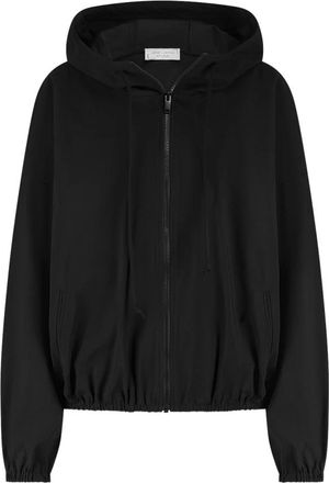 Jane Lushka Damen, Jacken, Schwarzk, LGröße