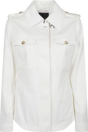 Fay Femme, Vestes, Blanc, Taille: 40 FR Veste Chemise Boutonn&eacute;e