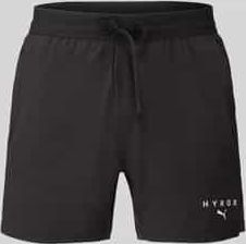 Puma Regular Fit Sportshorts mit Label-Print