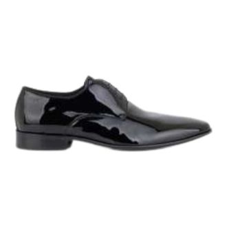 Digel Schwarze Lack-Derby-Schuhe f&uuml;r Formelle Anl&auml;sse - - Shoes - Herren - Schwarzk - 41 EU