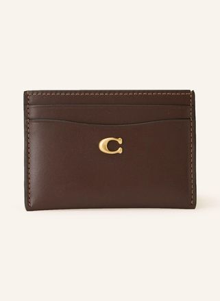 Coach Kartenetui Essential braun