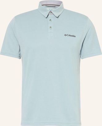Columbia Jersey-Poloshirt Nelson Point blau