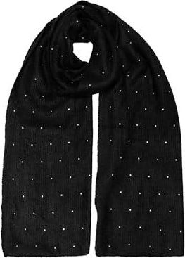 Only Onlkatherine Knit Glitter &Eacute;charpe Cc, noir, taille unique, Noir, taille unique