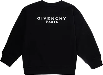 Givenchy Logo-Embroidered Cotton Sweatshirt - Black