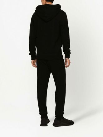 Dolce & Gabbana Mens Trousers Black Virgin Wool-Cashmere