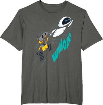 Pixar Disney and Pixars Wall-E and EVE Whoa! T-Shirt