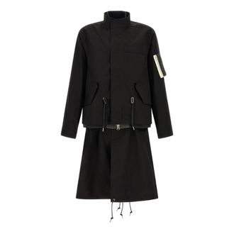 sacai Trench Coats - - Coats - Herren - Schwarzk - M