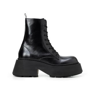 Vic Mati&eacute; Femme, Chaussures, Noir, Taille: 40 EU Bottes Pinafore Metal Noires