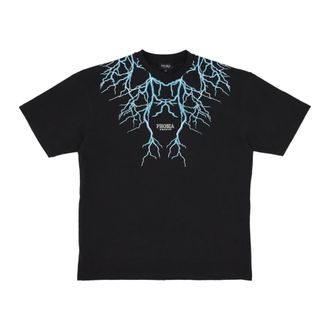 Phobia Archive Lightning Tee - - Tops - Herren - Schwarzk - XL