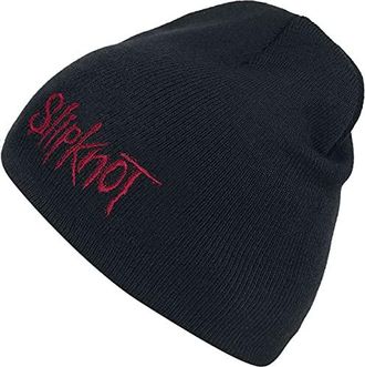 Slipknot Logo Unisexe Bonnet noir, 100% Polyacrylique
