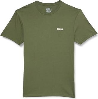 Vans Scripted SS Tee T-Shirt, Militaire, L Homme