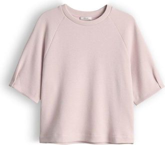OPUS Sweatshirt Guschel aus Sweatware mit Piqu&eacute; Optik Raglan&auml;rmel, weicher Griff, Casual - ideal f&uuml;r Alltag und moderne Look