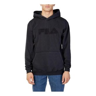 Fila Blaues Kapuzen-Sweatshirt - - Sweatshirts & Hoodies - Herren - Blau - L