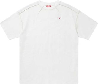 Diesel T-shirt T-Crahor-Boxt-T1 - Femme - Tops - Blanc - Taille: 42 FR
