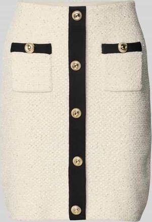 Self Portrait Minirock mit Eingrifftaschen