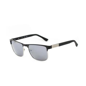 Guess Homme, Accessoires, Gris, Taille: ONE Size Lunettes de soleil &agrave; monture m&eacute;tallique