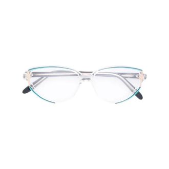 Givenchy Pre-owned Acetat sonnenbrillen - - Pre-owned - Damen - Blau - ONE SIZE