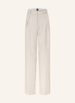 HUGO BOSS Marlenehose Taflong grau