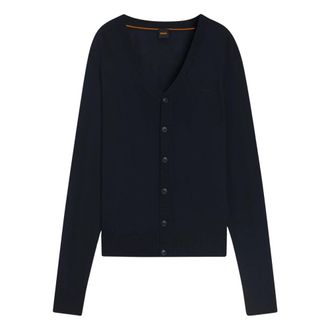 HUGO BOSS Avac CD Cardigan - - Knitwear - Herren - Blau - 3XL