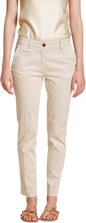 Mason's Femme, Pantalons, Beige, Taille: 34 FR New York Slim Chino