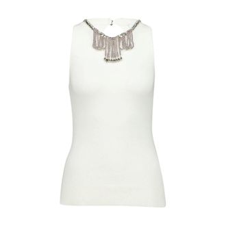 Paco Rabanne Damen, Oberteile, Beige, MGr&ouml;&szlig;e