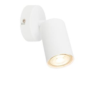 B.K.Licht EEK A LED Wandleuchte innen schwenkbar, 3000K warmwei&szlig;, 2W, 450 Lumen, ca. 50.000h Licht, Leselampe, Wohnzimmerlampe, Lampe, Wandlampe, K&uuml;chenlampe, F