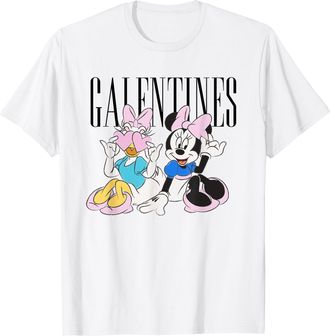 Disney Minnie Mouse and Daisy Galentines Valentines Day T-Shirt