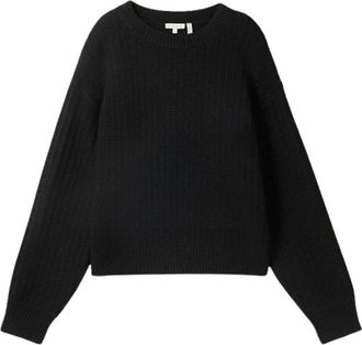 Tom Tailor Damen, Strickwaren, Schwarzk, SGr&ouml;&szlig;e