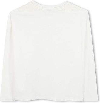 Chlo&eacute; Pure Cotton T-Shirt - White