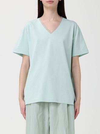 Fabiana Filippi T-Shirt FABIANA FILIPPI Damen Farbe Mint