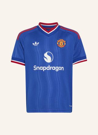 adidas Manchester United 26/27 Kids Ausw&auml;rtstrikot blau