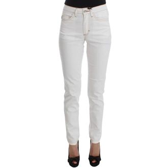 Roberto Cavalli Damen, Jeans, Wei&szlig;, W26Gr&ouml;&szlig;e
