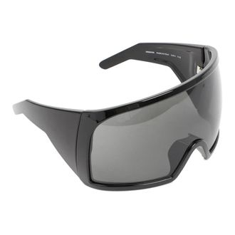 Rick Owens Schwarze Masken-Sonnenbrille - - Accessories - Herren - Schwarzk - ONE SIZE