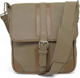 Burberry Crossbody Bags - VINTAGE BURBERRY SCHULTERTASCHE AUS STRUKTURIERTEM - Gr. unisize - in Braun - f&uuml;r Damen
