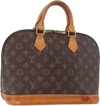 Louis Vuitton Pre-owned Alma Hand Bag - Femme - Pre-owned - Brun - Taille: ONE Size