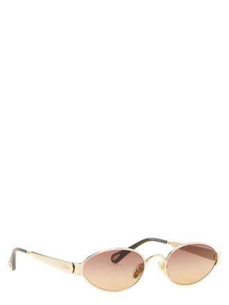 Chlo&eacute; Womens Multicolor Metal Sunglasses
