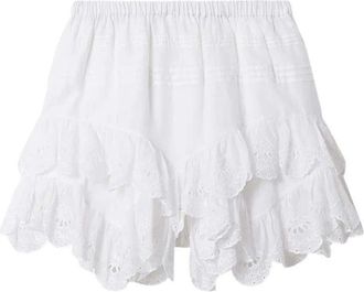 Isabel Marant Short Jocadia en dentelle florale