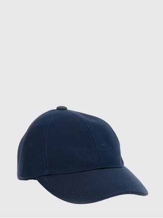 A.P.C. A. P.C. Casquette de baseball en coton avec logo brod&eacute; contrastant