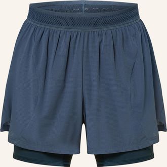 Gymshark Gymshark 2-In-1-Laufshorts Better Level blau