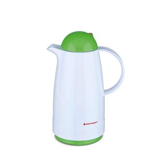Rotpunkt Isolierkanne 200 CHRISTINE 0,5 l | Zweifunktions-Drehverschluss | BPA Frei- gesundes trinken | Made in Germany | Warm+Kalthaltung | polar/electric gra