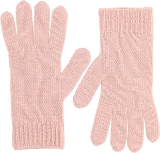Vivienne Westwood Orb Embroidery Cashmere Gloves - Beige