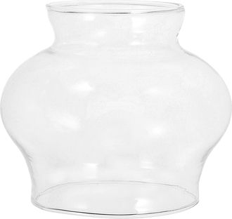 Lurrose Klarglas Windschutz &Ouml;llampen Lampenschirm Ersatzglas Vintage &Ouml;l Lampenschirm Schornstein f&uuml;r Petroleumlampe Heimdekoration Robust und Winddicht