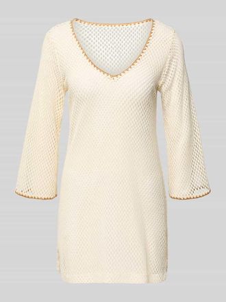 Banana Moon Strickshirt mit V-Ausschnitt Modell OCTAVIE HAYATO