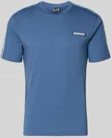 Emporio Armani T-Shirt mit Label-Patch und Rundhalsausschnitt