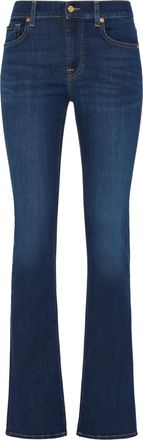 7 For All Mankind Damen Bootcut Bair Rinsed Indigo Jeans, Dark Blue, 27W EU