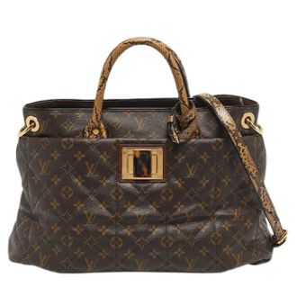 Louis Vuitton Pre-owned Canvas Handtasche - - Pre-owned - Damen - Braun - ONE SIZE