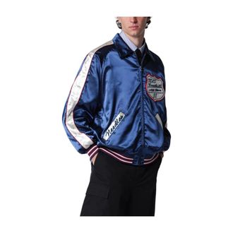 Needles Homme, Vestes, Bleu, Taille: XL Stadium Jacket