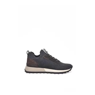 Brunello Cucinelli Femme, Chaussures, Gris, Taille: 37 EU Baskets en tissu