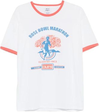 Wild Donkey Homme, Tops, Blanc, Taille: XL T-shirt graphique Panth&egrave;re en coton