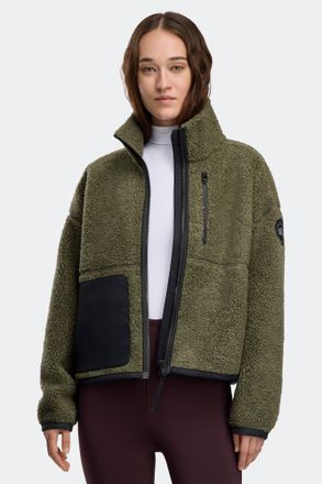 Canada Goose Simcoe Fleecejacke mit Zipper und Black Disc